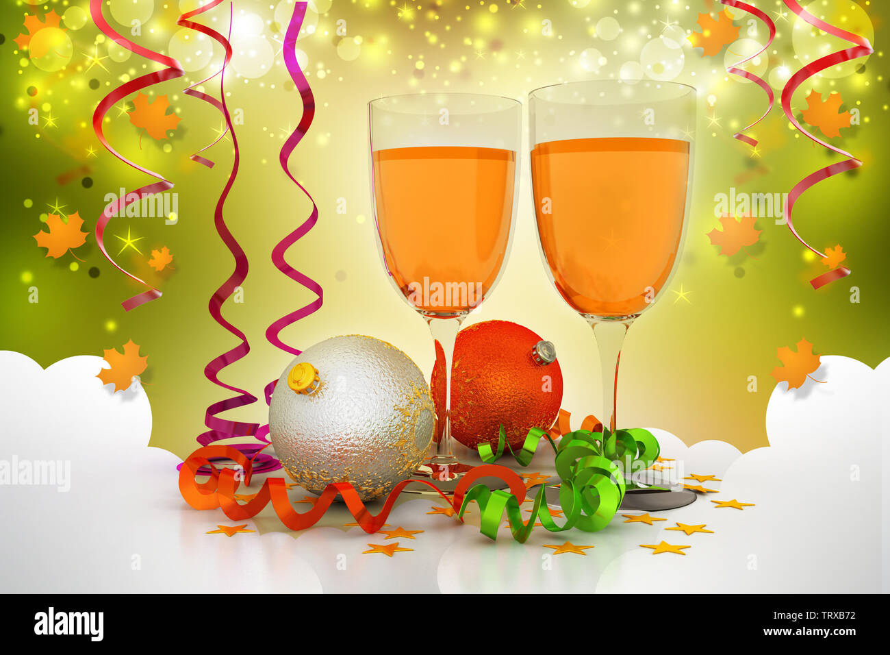 Christmas party celebration Stock Photo - Alamy