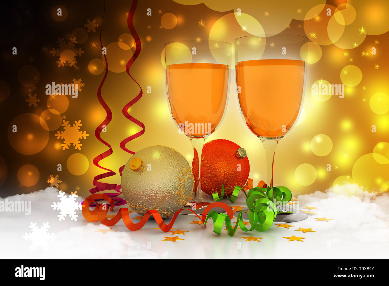 Christmas party celebration Stock Photo - Alamy
