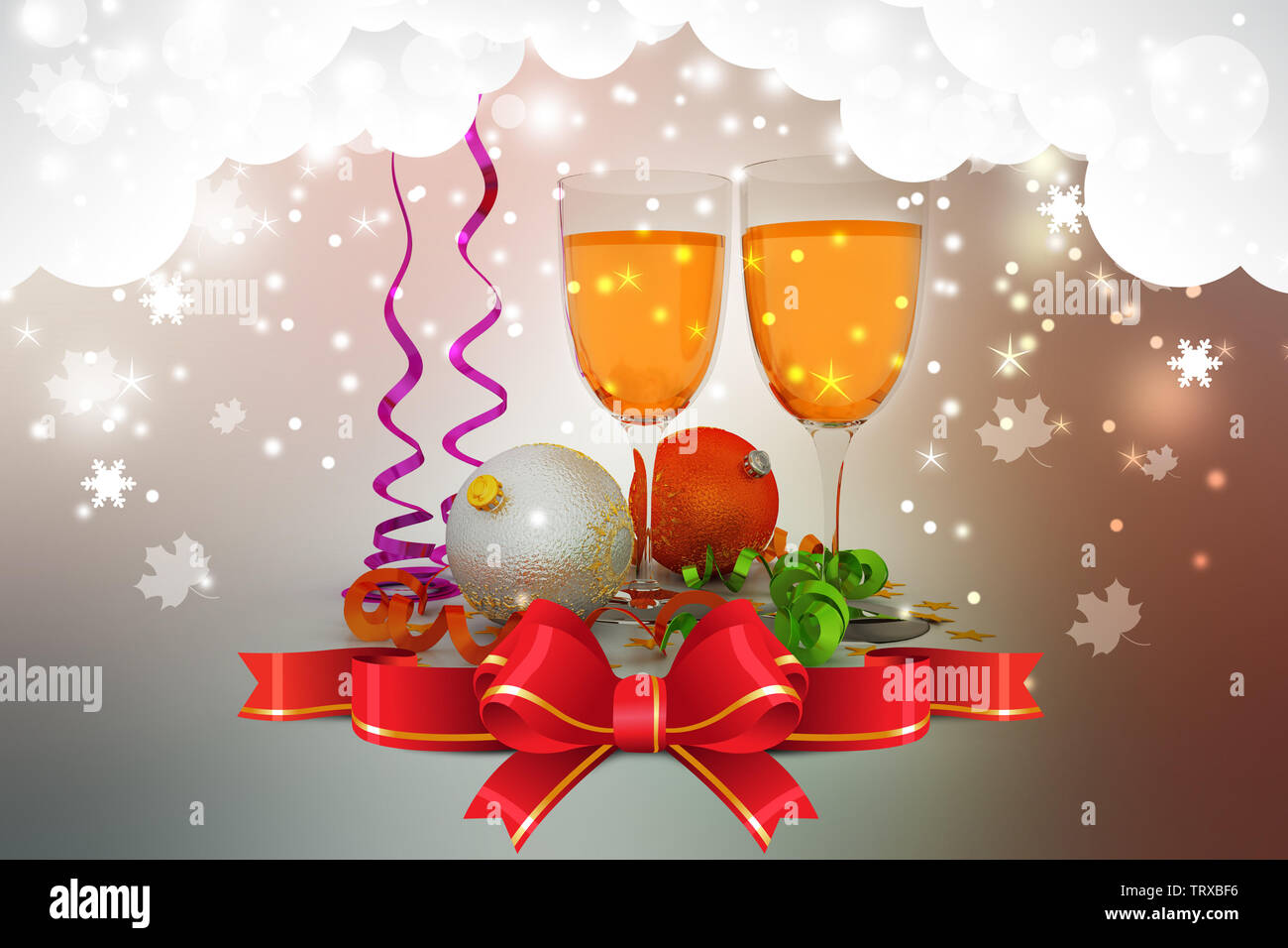 Christmas party celebration Stock Photo - Alamy