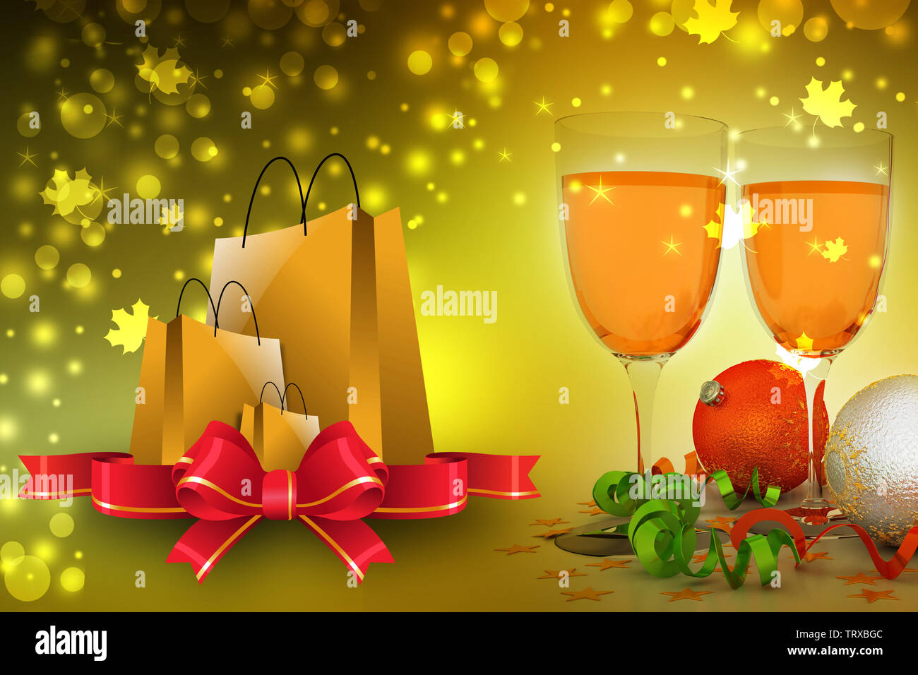 Christmas party celebration Stock Photo - Alamy