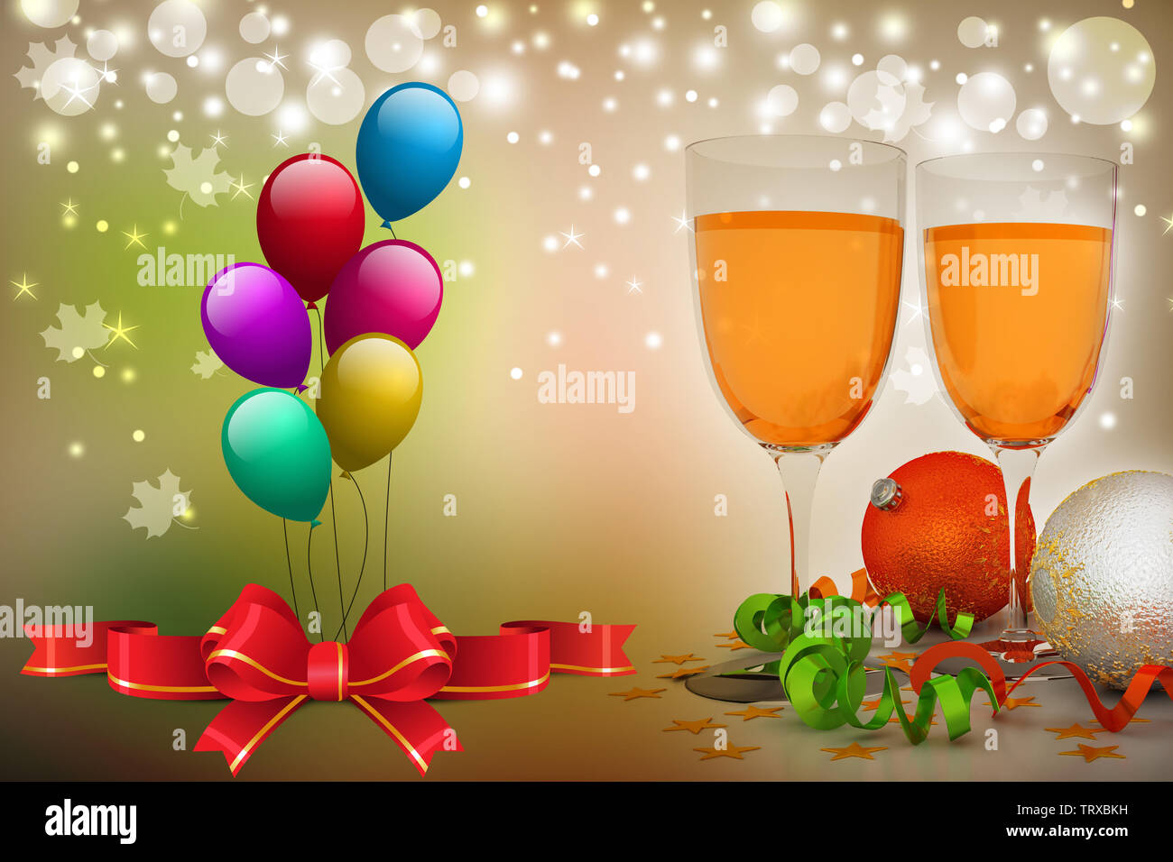 Christmas party celebration Stock Photo - Alamy