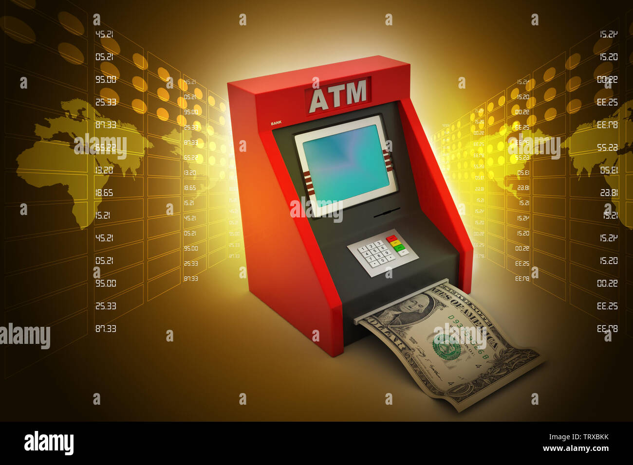 Bank security numbers keypad hi-res stock photography and images - Alamy