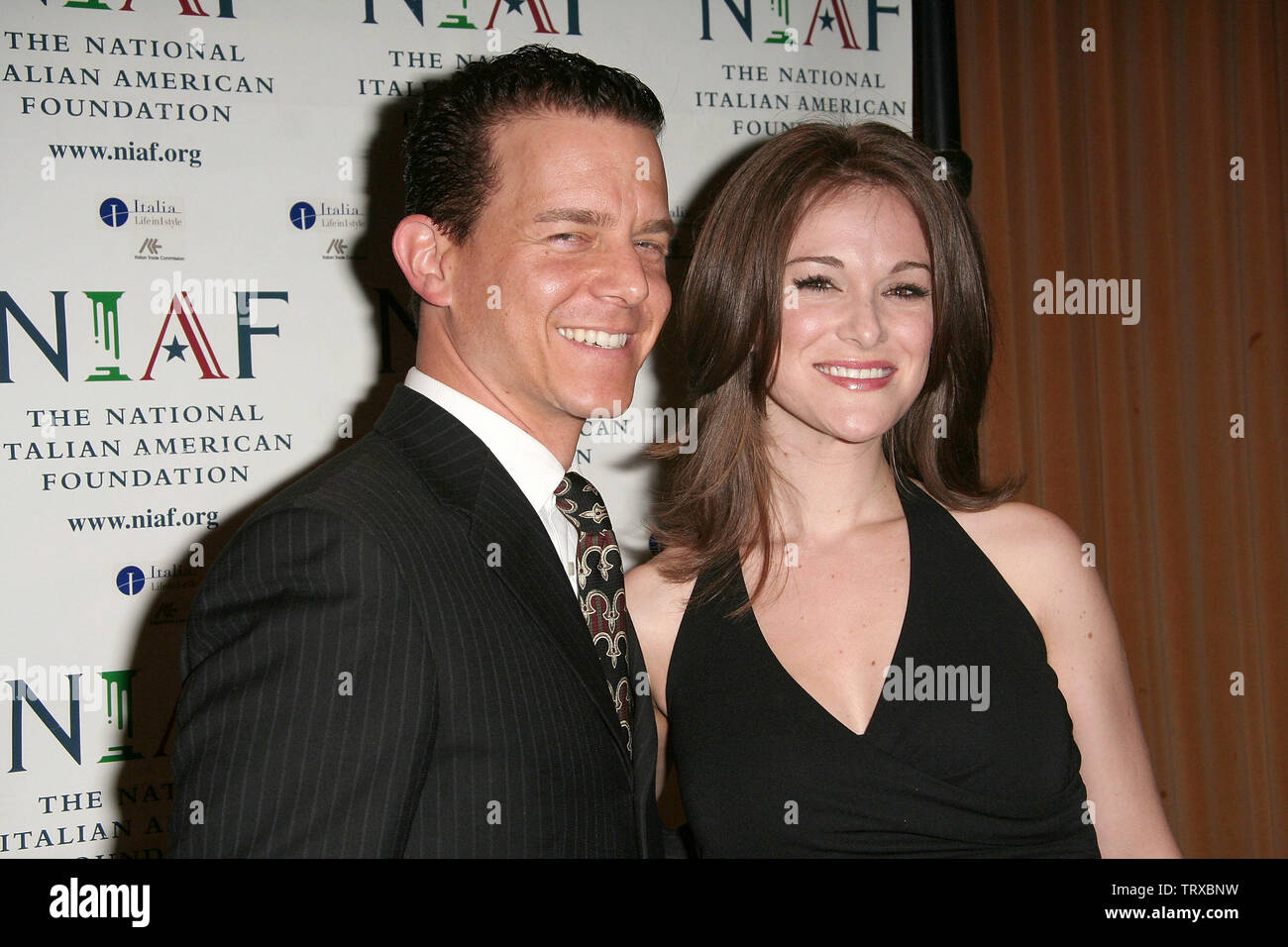 New York, USA. 14 April, 2008. Jersey Boys cast member, Christian Hoff ...