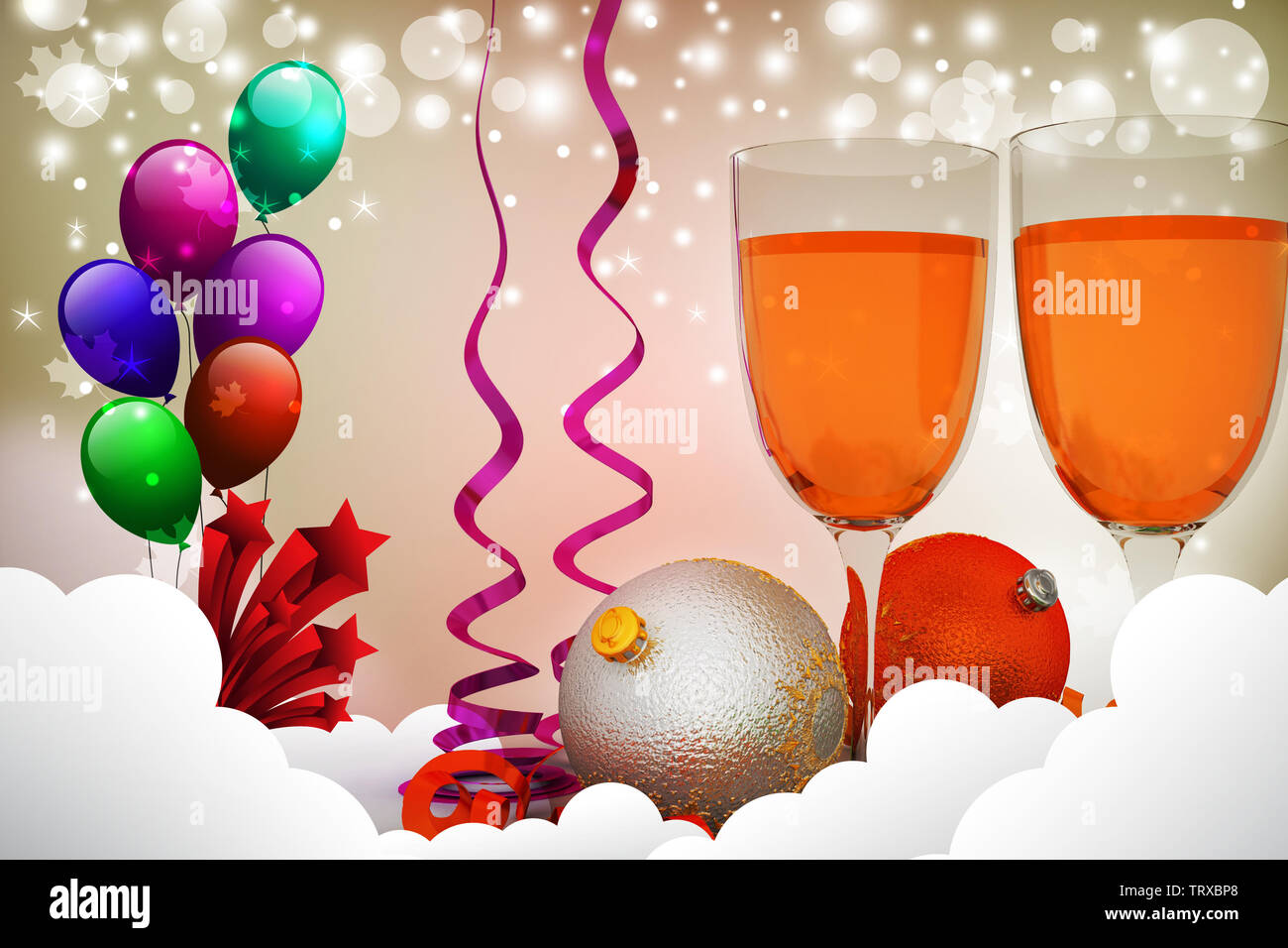Christmas party celebration Stock Photo - Alamy