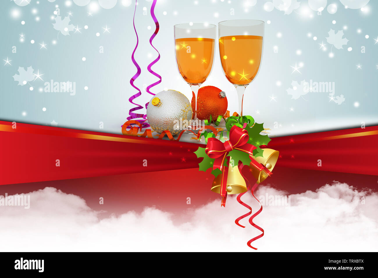 Christmas party celebration Stock Photo - Alamy