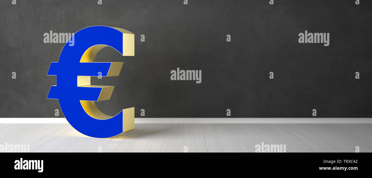3D euro symbol rendering - Illustration Stock Photo - Alamy