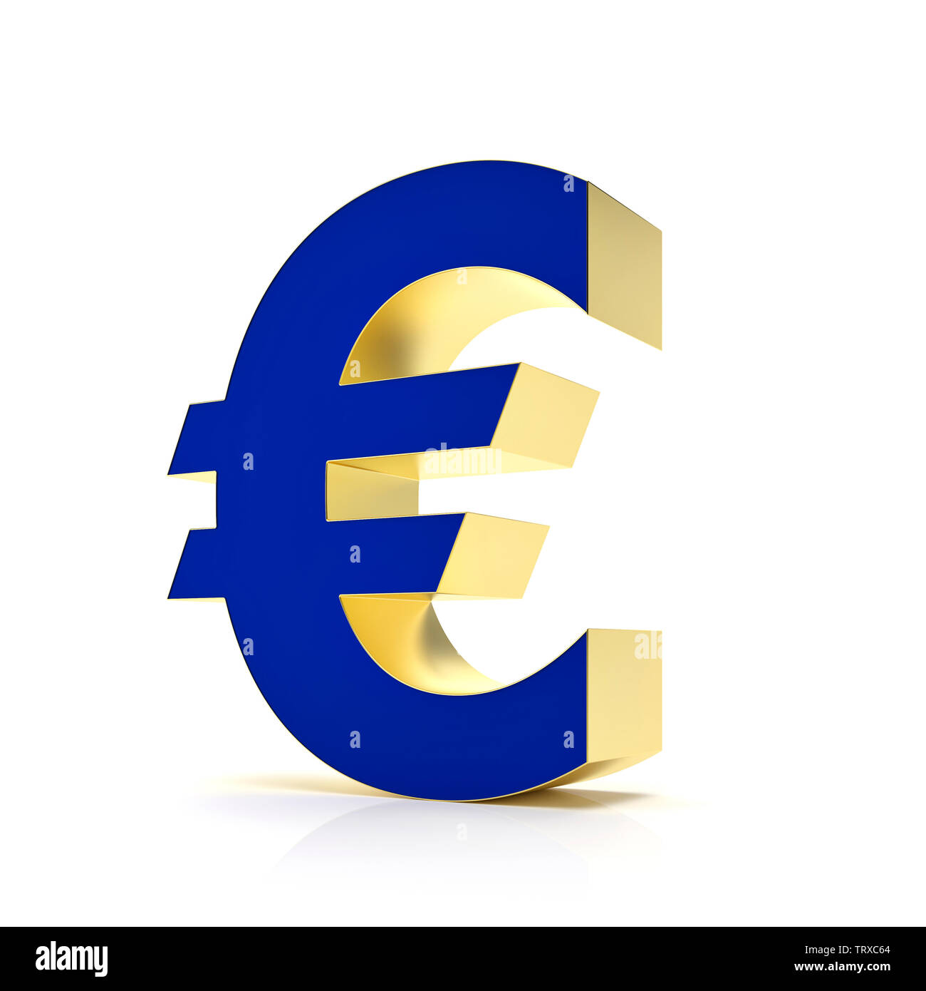 3D euro symbol rendering - Illustration Stock Photo - Alamy