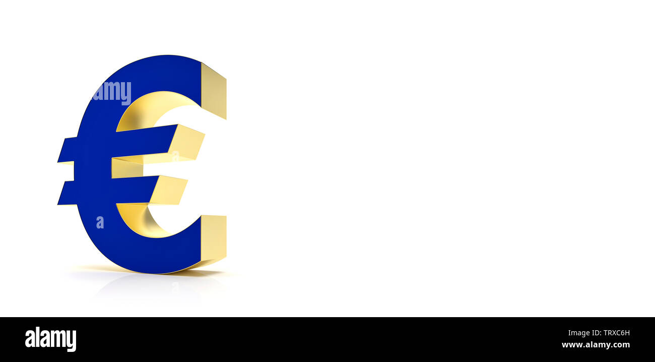 3D euro symbol rendering - Illustration Stock Photo - Alamy