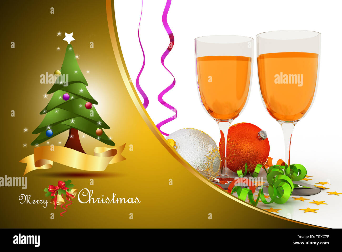 Christmas party celebration Stock Photo - Alamy