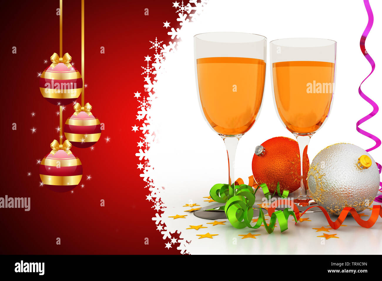 Christmas party celebration Stock Photo - Alamy