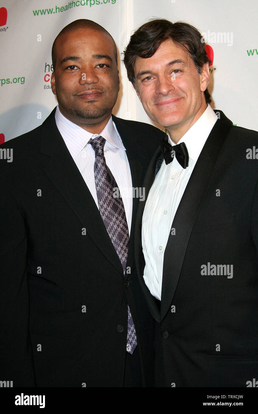 New York, USA. 17 April, 2008. Chris Lighty, Dr. Mehmet Oz at the ...