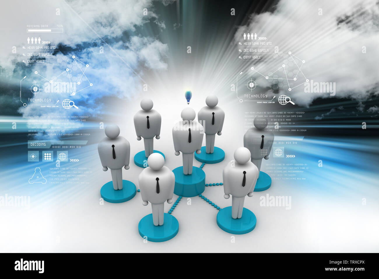 Network with people Stock Photo - Alamy