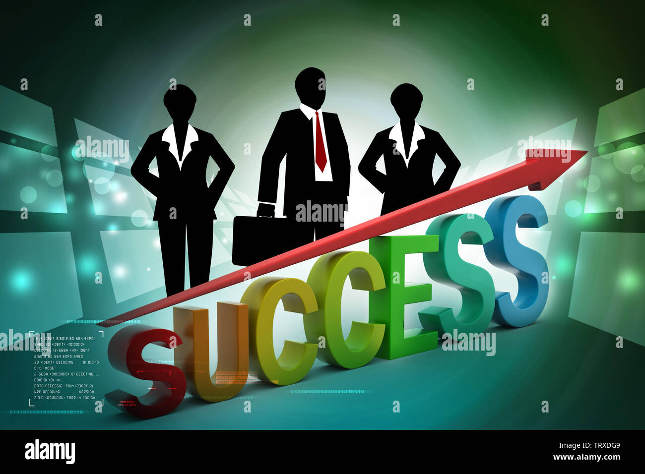 Business success graph Stock Photo - Alamy