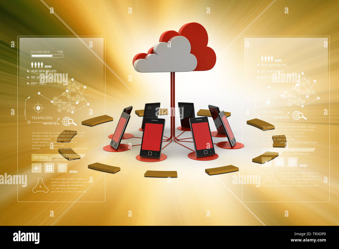 Concepts cloud computing devices Stock Photo - Alamy