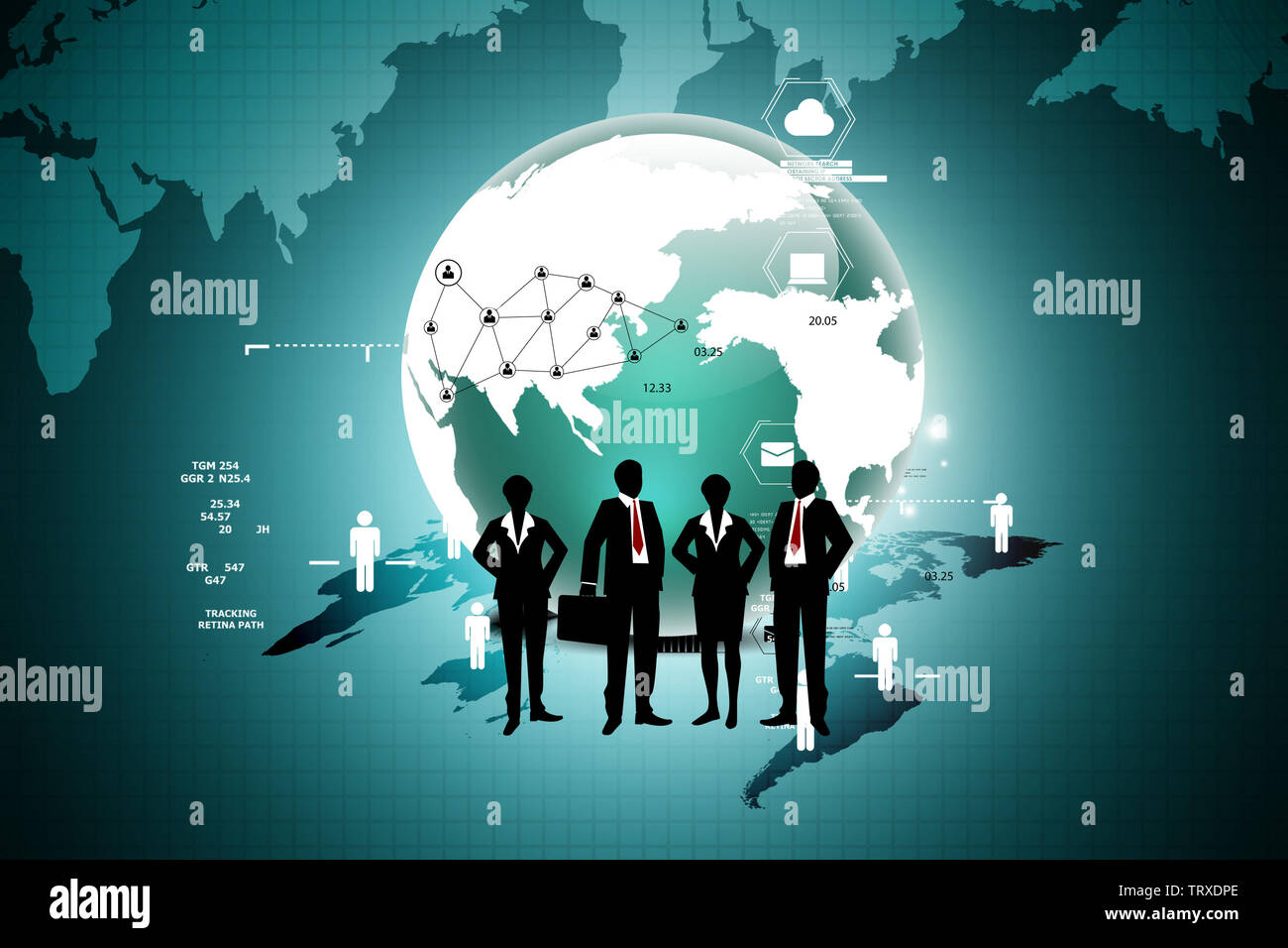 business people with briefcase Stock Photo - Alamy