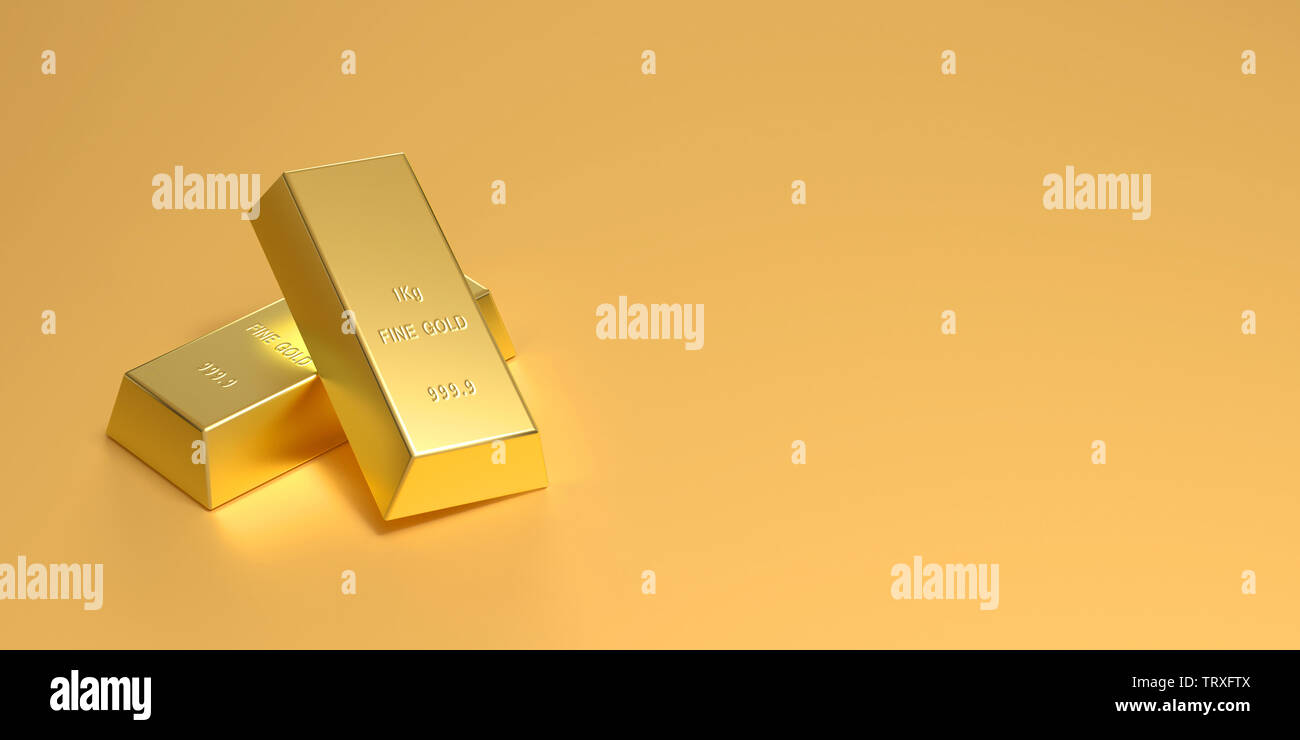 Three gold bar treasure hi-res stock photography and images - Alamy