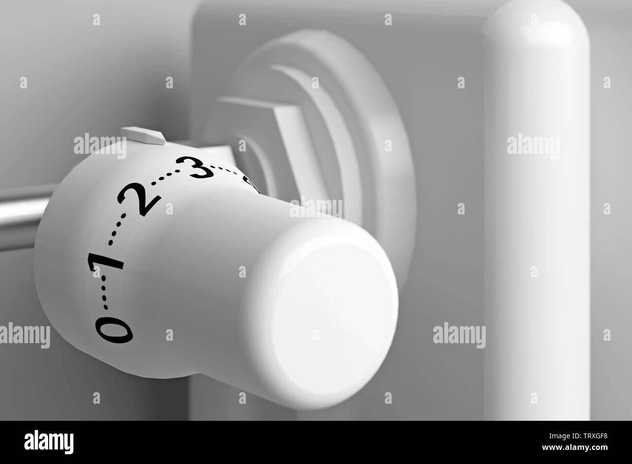 Thermostat - Illustration Stock Photo - Alamy