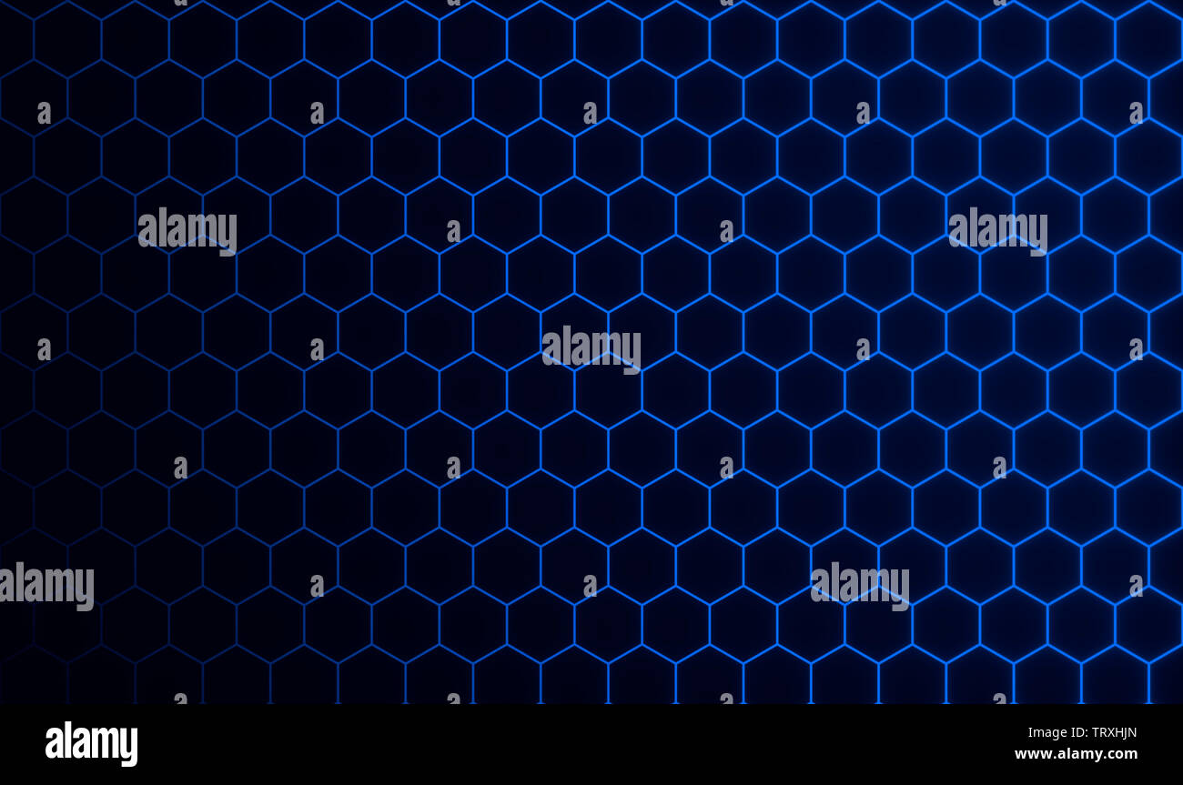 Hexagon Background - Illustration Stock Photo - Alamy