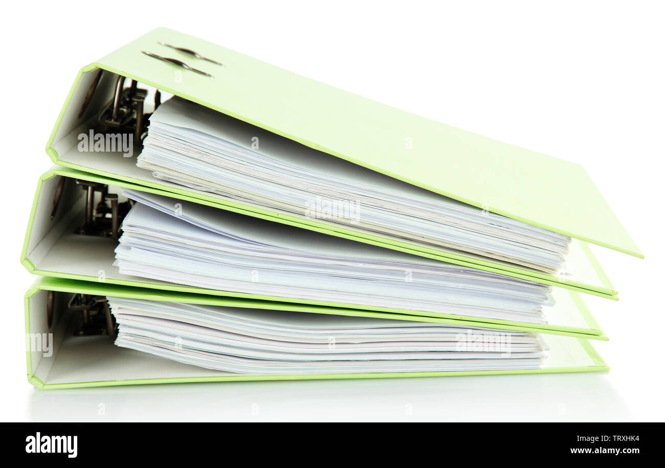 File folders rings hi-res stock photography and images - Alamy