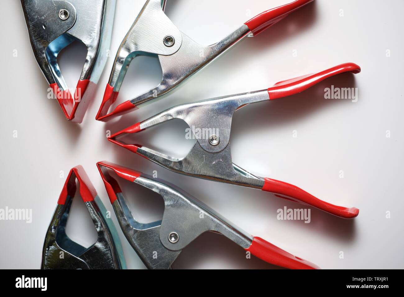 Iron table clamps hi-res stock photography and images - Alamy