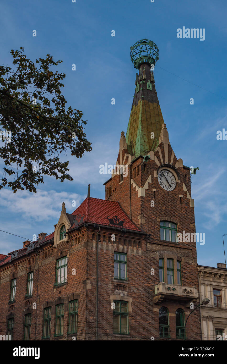 The Globe House, Krakow Stock Photo - Alamy