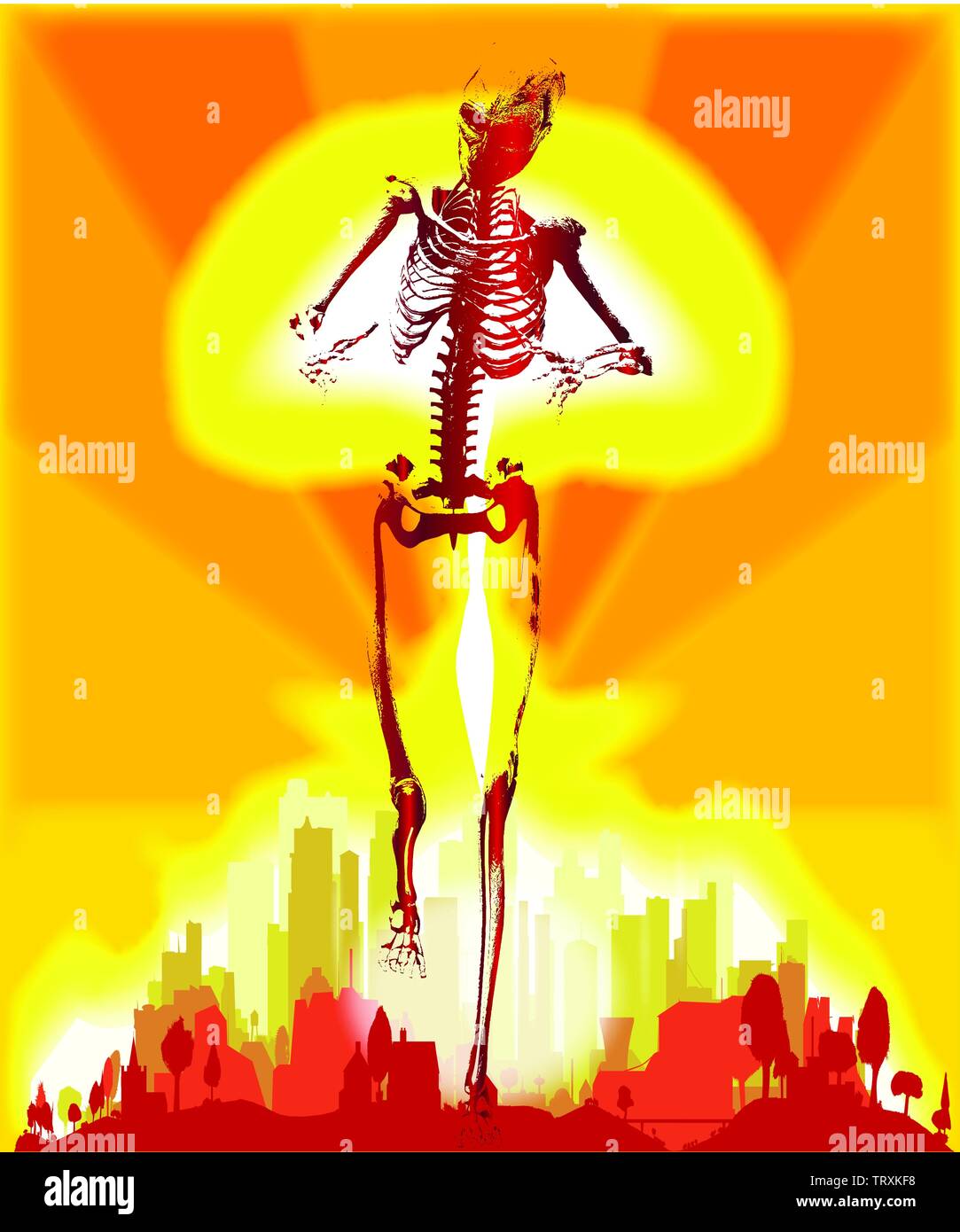 Fat skeleton hi-res stock photography and images - Alamy