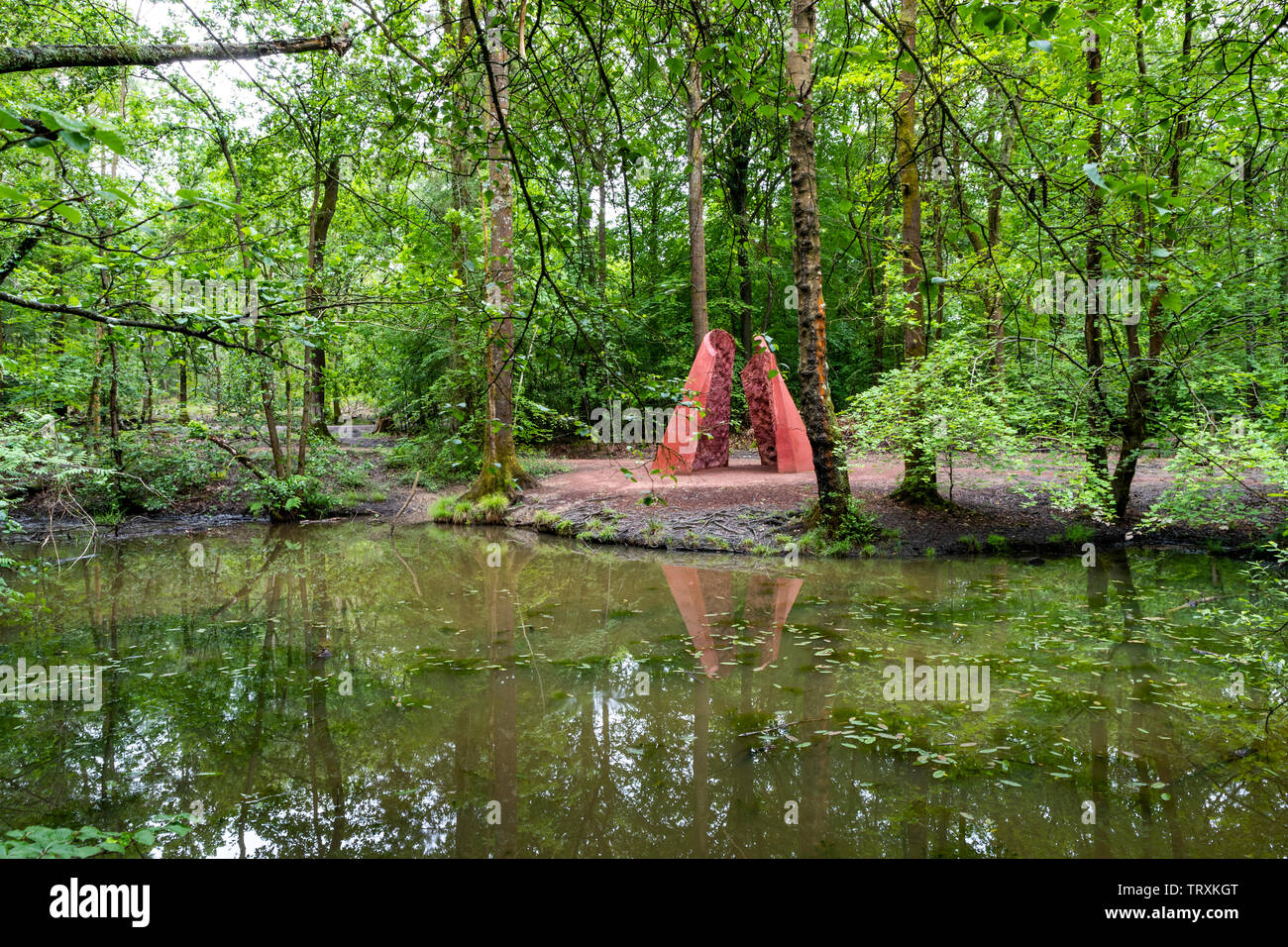 Threshold by Natasha Rosling part of the Forest of Dean Sculpture Trail ...