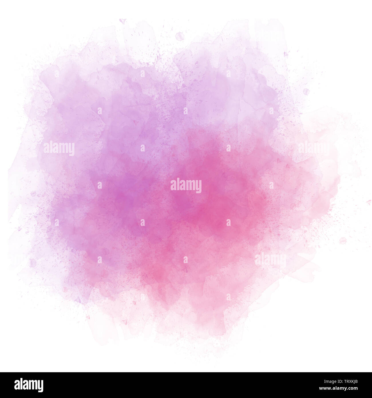 Abstract beautiful Colorful shape watercolor illustration painting ...