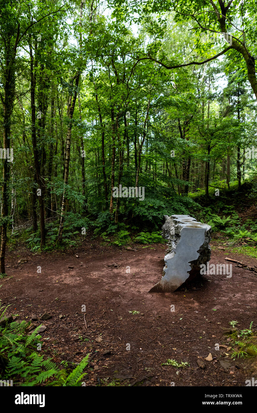 Echo by Annie Cattrell - part of the Forest of Dean Sculpture Trail ...