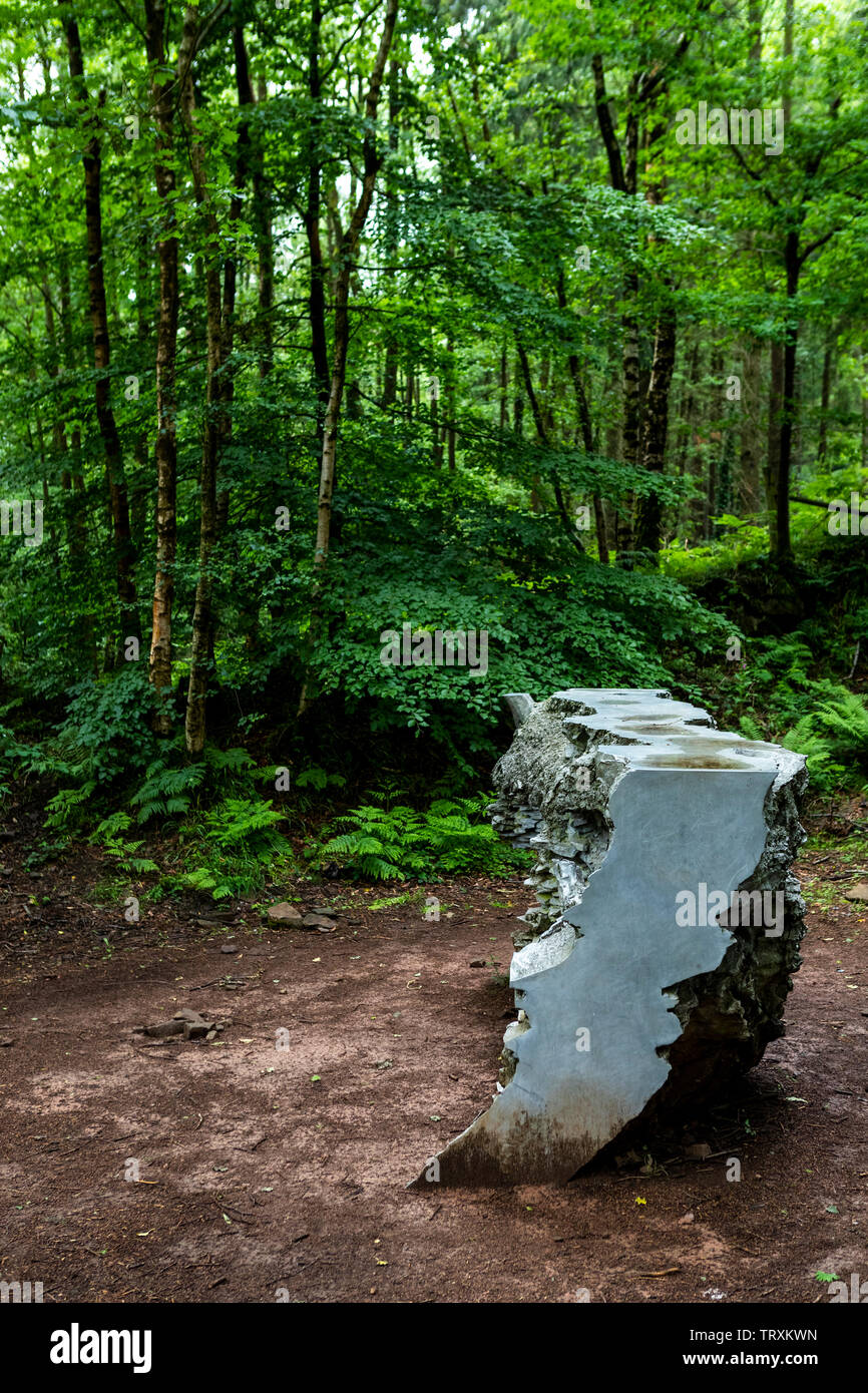 Echo by Annie Cattrell - part of the Forest of Dean Sculpture Trail ...