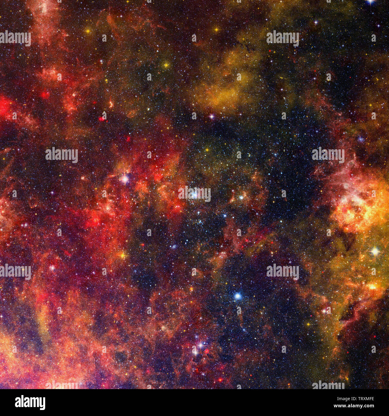 Nebula in outer space. Gas and dust clouds. Elements of this image ...