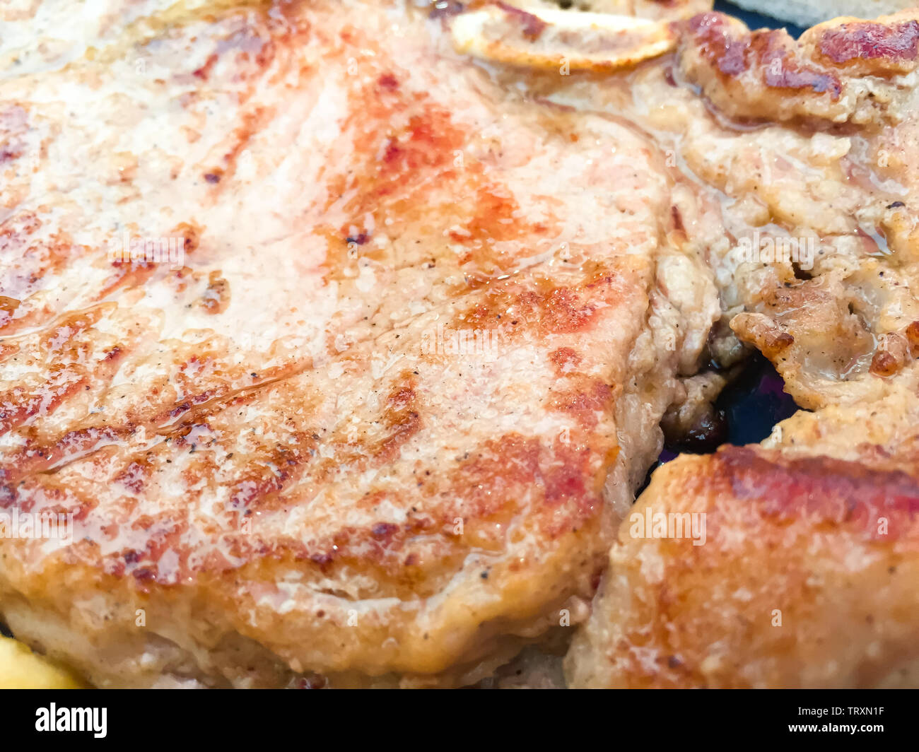 Pork texture hi-res stock photography and images - Alamy