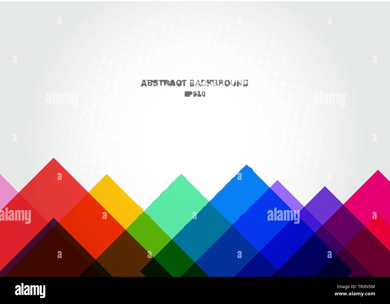Overlapping triangles Stock Vector Images - Alamy