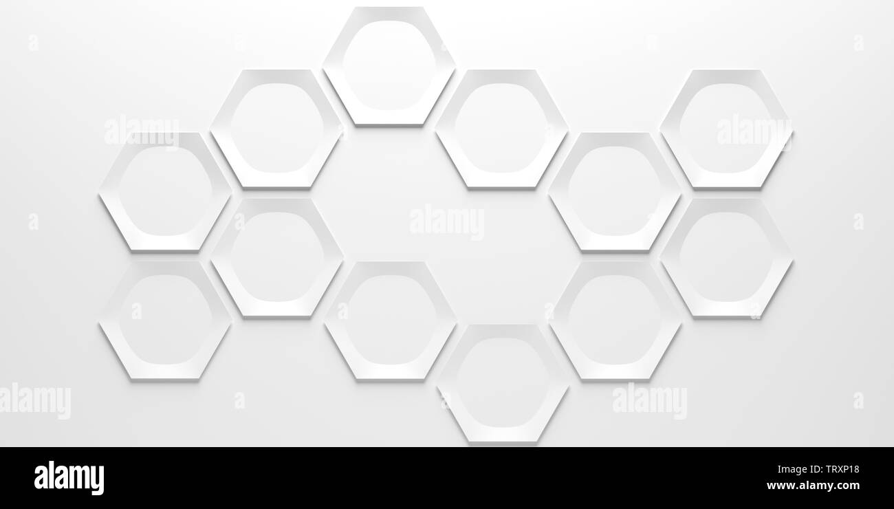 hexagonal pattern with technical structure - Illustration Stock Photo ...