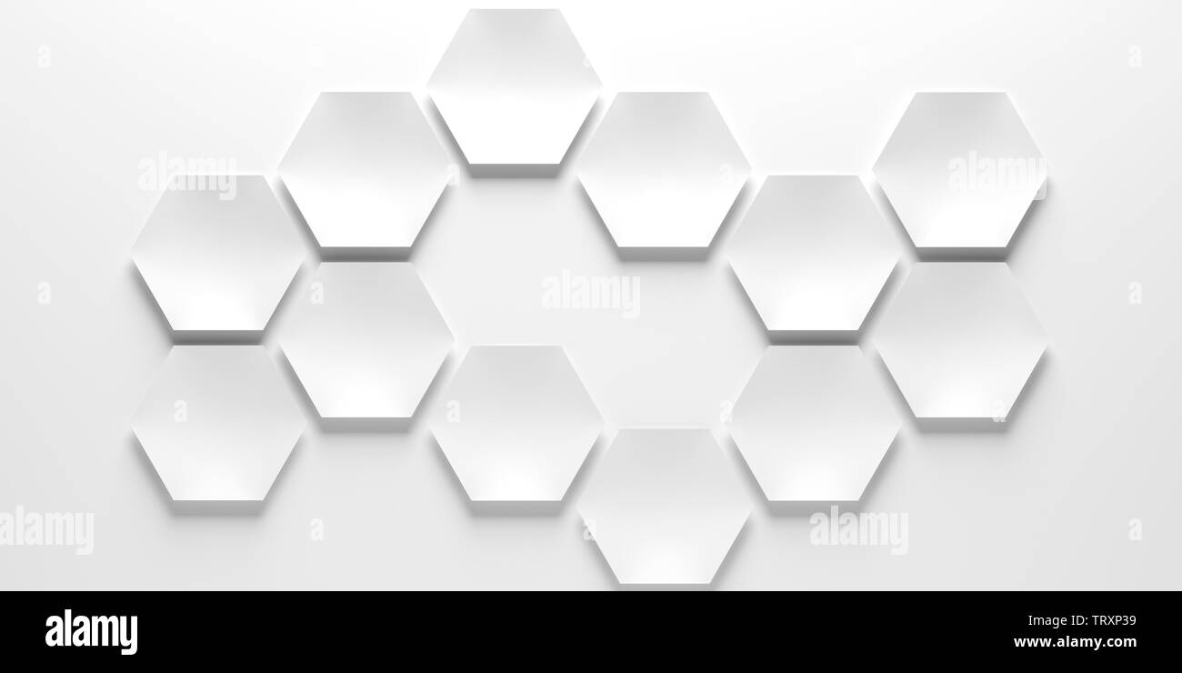 hexagonal pattern with technical structure - Illustration Stock Photo ...