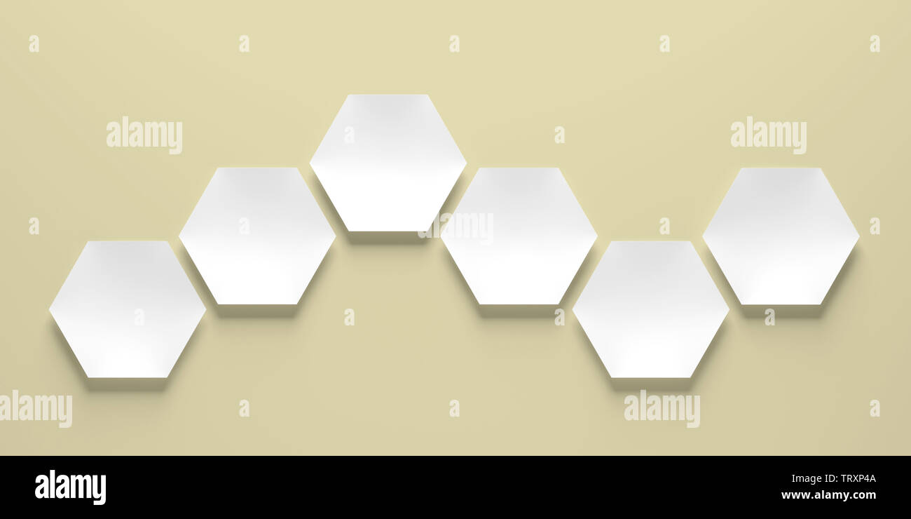hexagonal pattern with technical structure - Illustration Stock Photo ...
