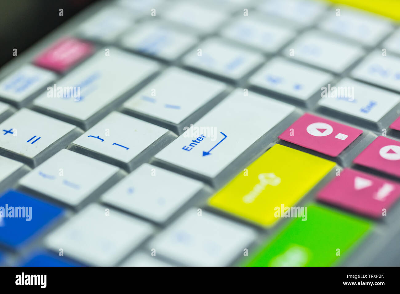 Computer keyboard computer symbol label hi-res stock photography and ...