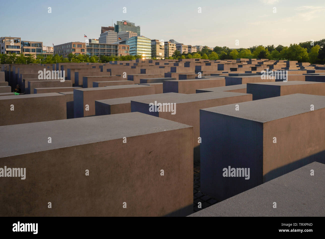 Memorial to the Murdered Jews of Europe in Berlin, Germany Stock Photo ...
