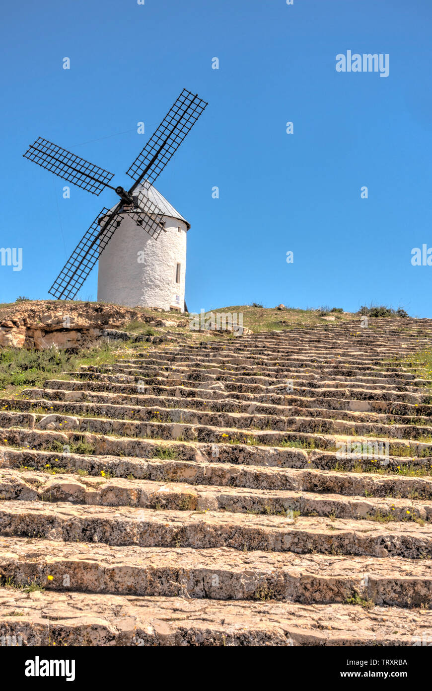 Campo de Criptana, Spain Stock Photo - Alamy