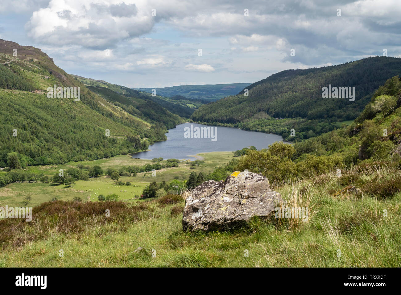 Snowdonia mount tryfan summer hi-res stock photography and images - Alamy