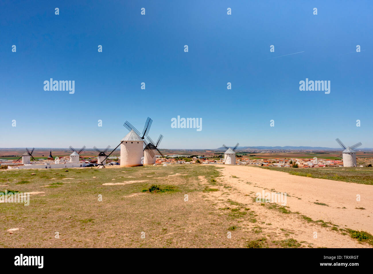 Campo de Criptana, Spain Stock Photo - Alamy