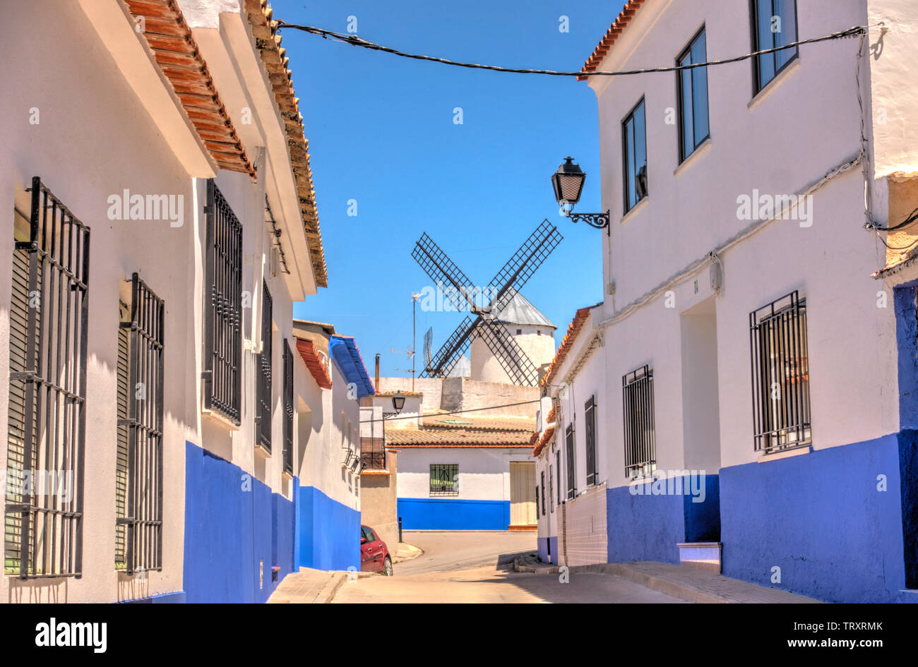 Campo de Criptana, Spain Stock Photo - Alamy
