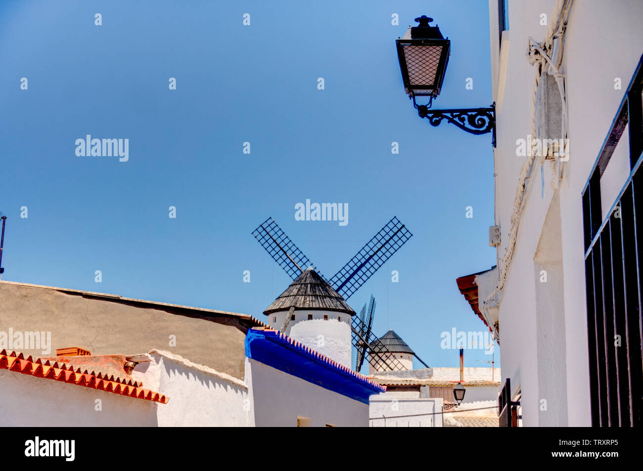 Campo de Criptana, Spain Stock Photo - Alamy