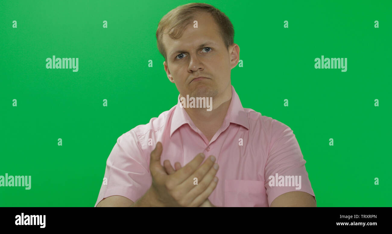 Clapping hands green screen motion hi-res stock photography and images ...