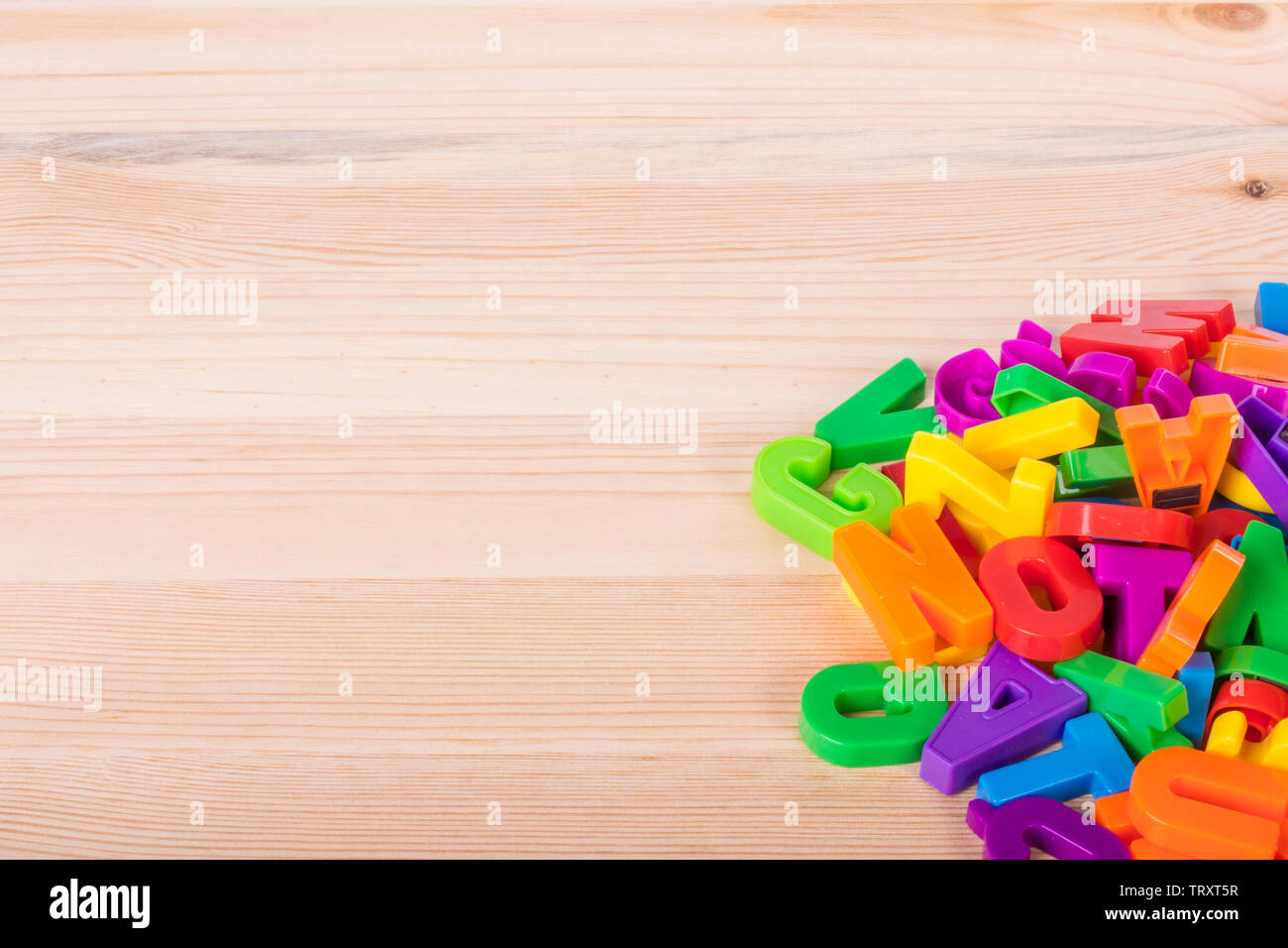 Pile of alphabet letters hi-res stock photography and images - Alamy