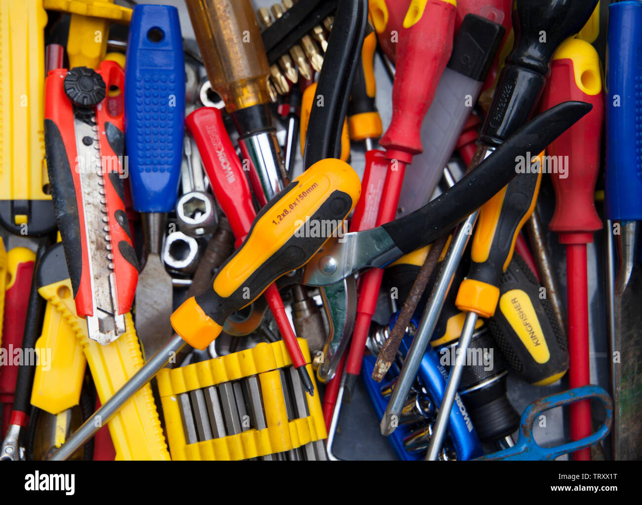 Tool assortment hi-res stock photography and images - Alamy