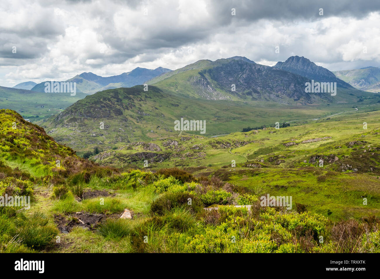 10/06/2019 Snowdonia Mountains Stock Photo - Alamy