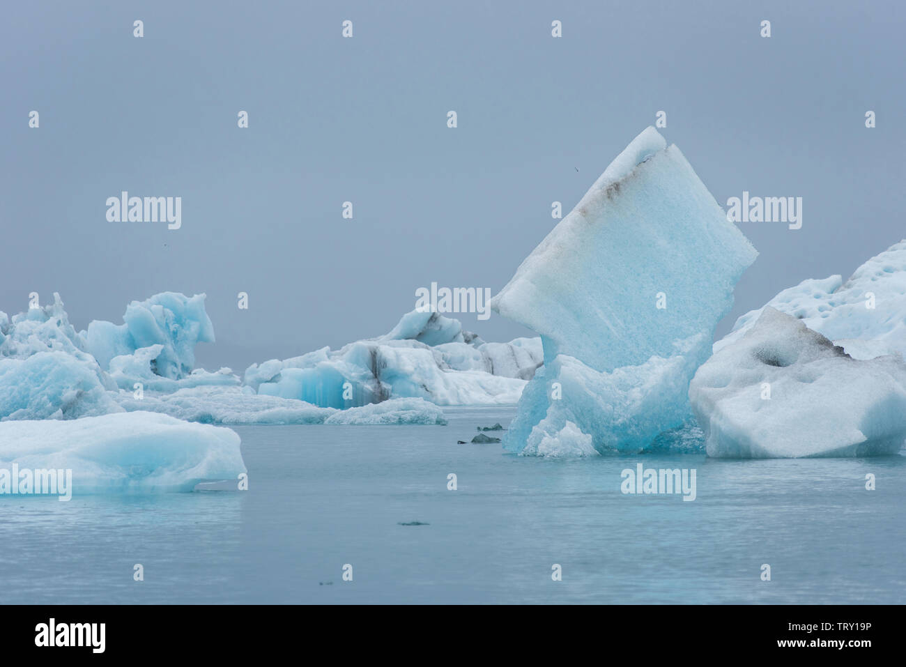 Melting icebergs as a result of global warming and climate change ...