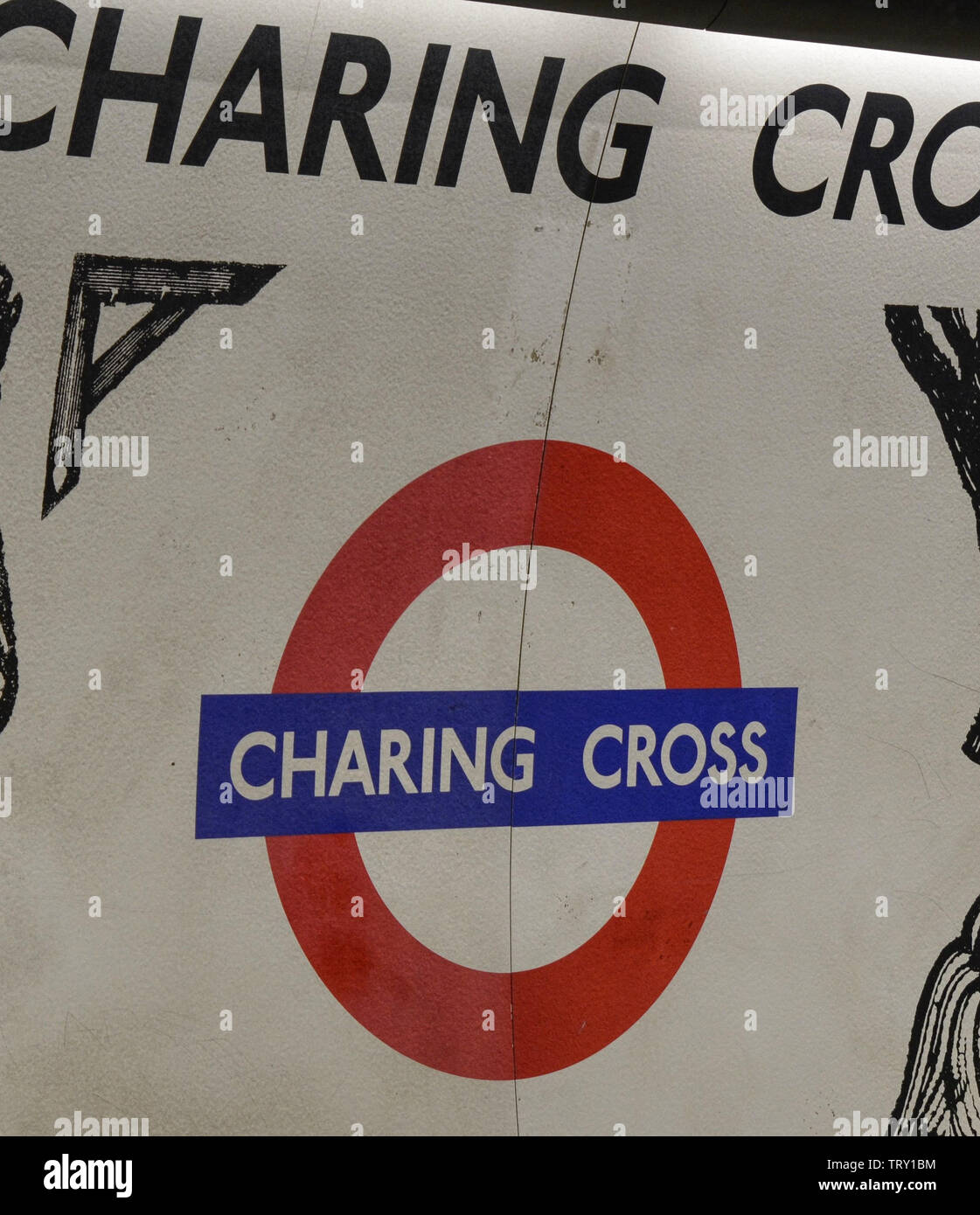 Metro stop in London, United Kingdom, June 14 2018. Among the ...