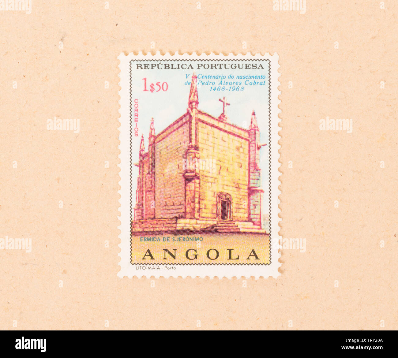 Postage stamp angola hi-res stock photography and images - Alamy